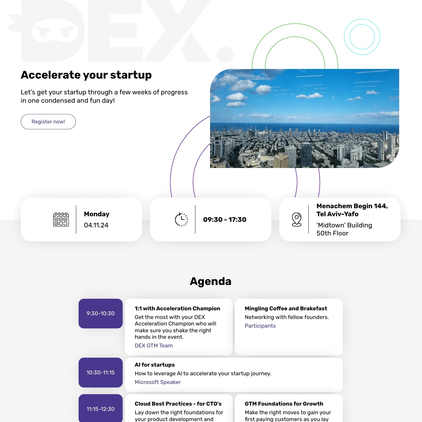 DEX Events - אורי בן-סימון